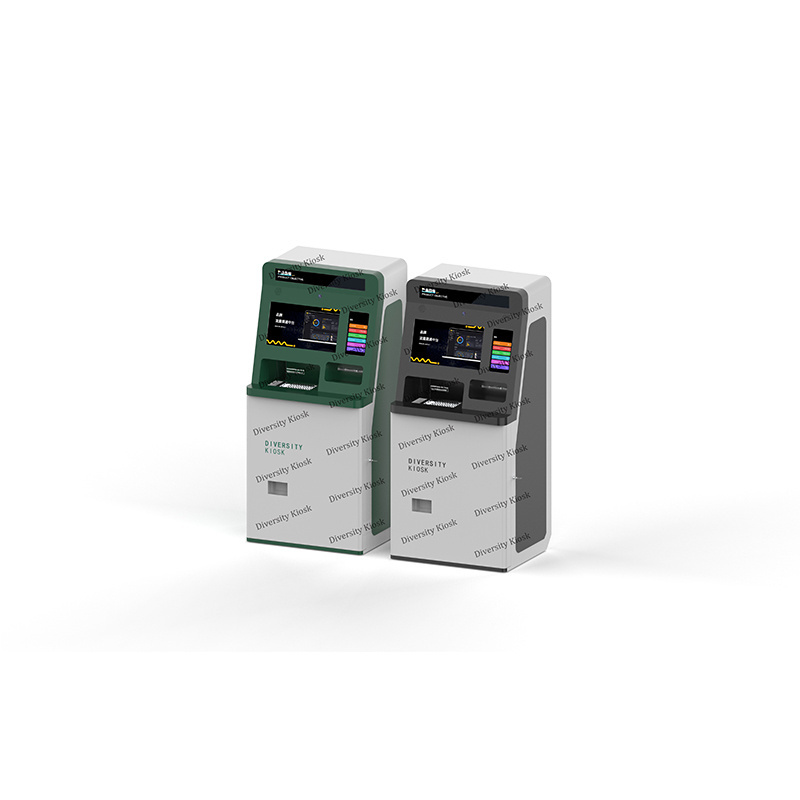High Speed Electronic Bank Account Coin Counting Self Service Kiosk ...