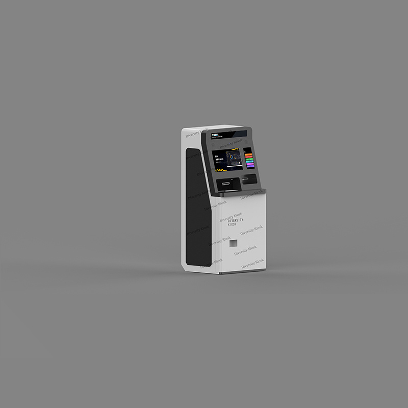 High Speed Electronic Bank Account Coin Counting Self Service Kiosk ...