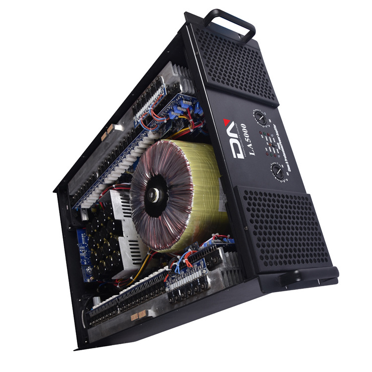 3000w 3200w 6000 watt 4U Class H 2ch 2 two channel big high amps power ...