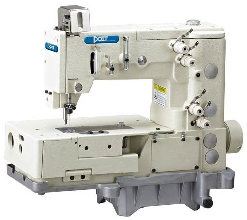 DT 1302-4W High speed flat bed double chain stitch picot industrial ...