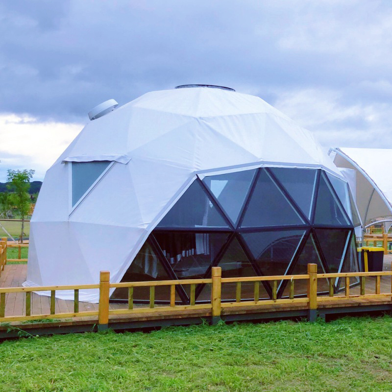 Colourful Dome House Shaped Half Sphere Geodesic Tent Hotel Dome Tent ...