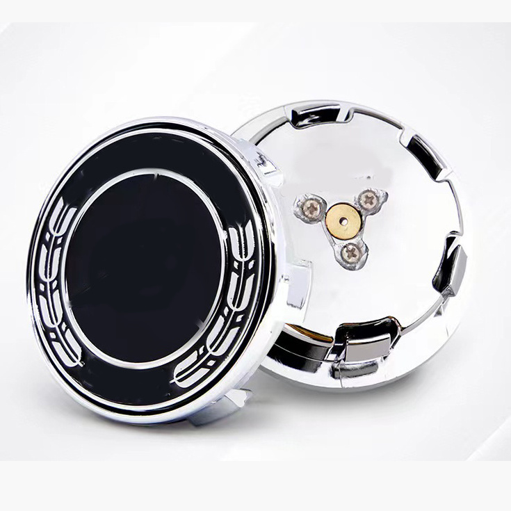 Led Magnetic Levitation Luminous Support Car Logo Wheel Hub Cover ...