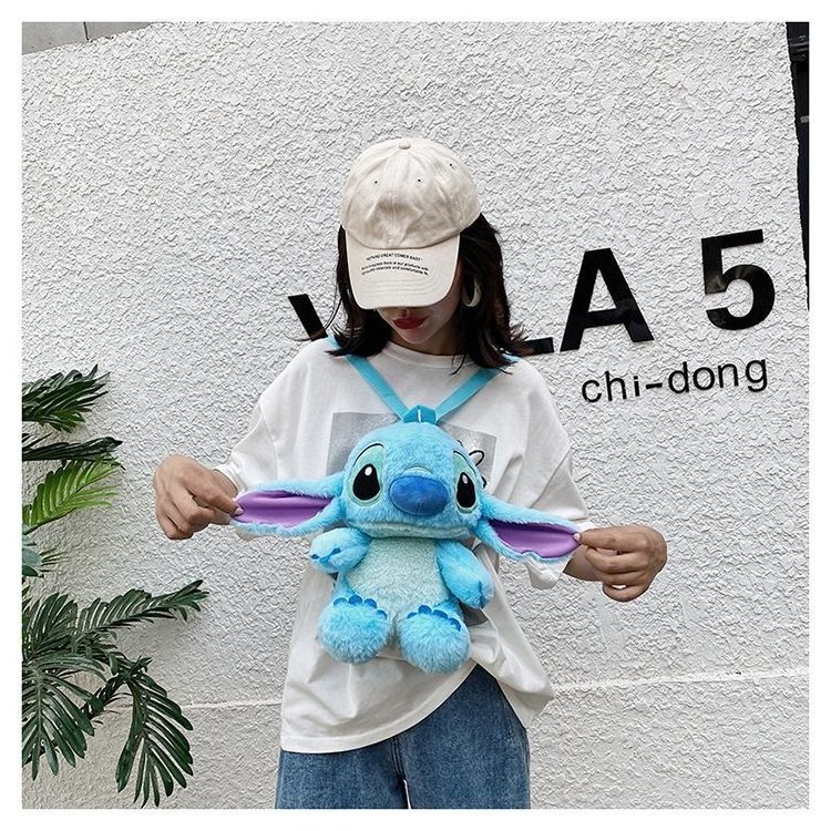 Anime Plush Bag Sanrio Melody Kuromi Kitty Plush Backpack Cinnamoroll ...