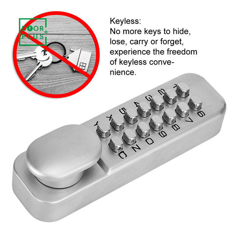 Doorplus Digital Keyless Password Combination Push Button Security Code ...