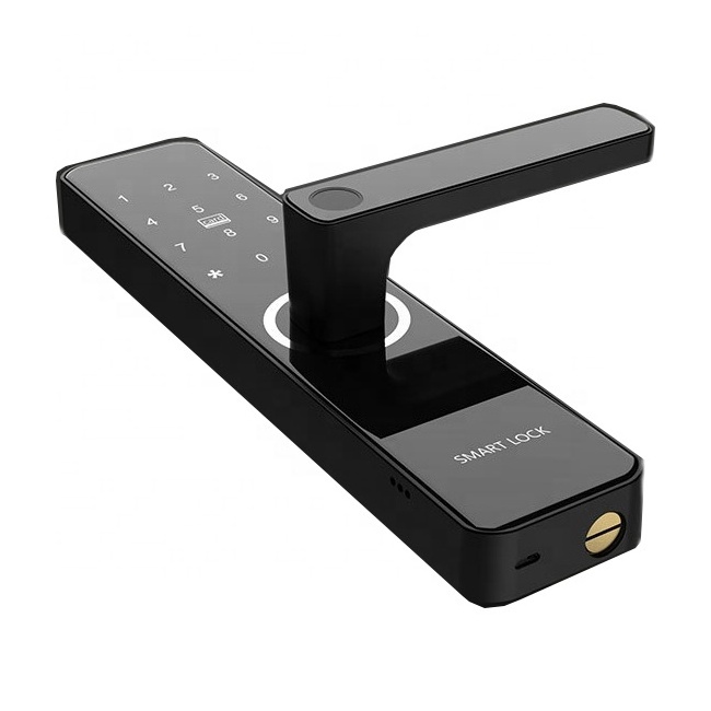 smart fingerprint door lock temporary password electronic door lock ...