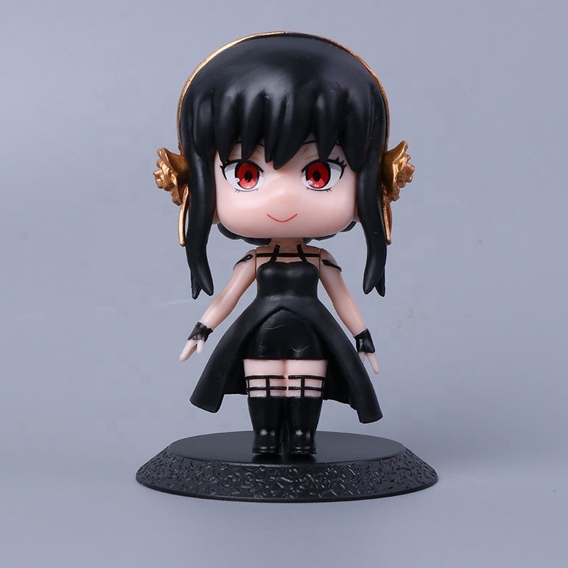 DL1198 Spy X Family Loid Yor Forger Anya Forger Chibi Anua Anime Figure ...