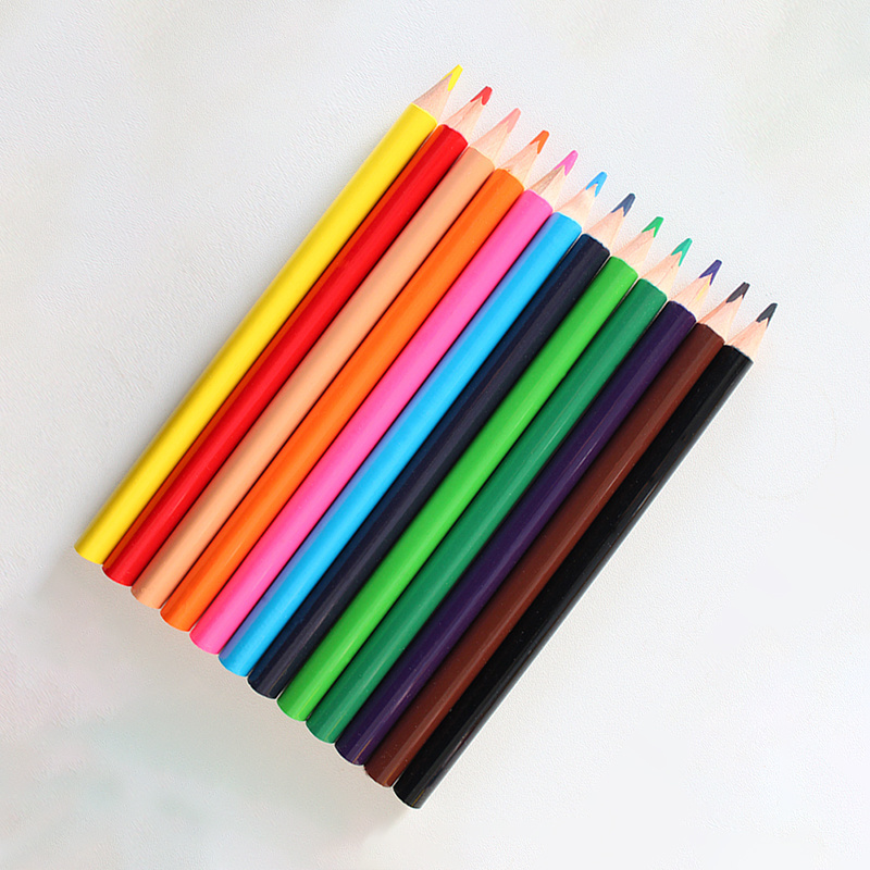Color pencils set high quality painting art set 12pcs assorted big size ...