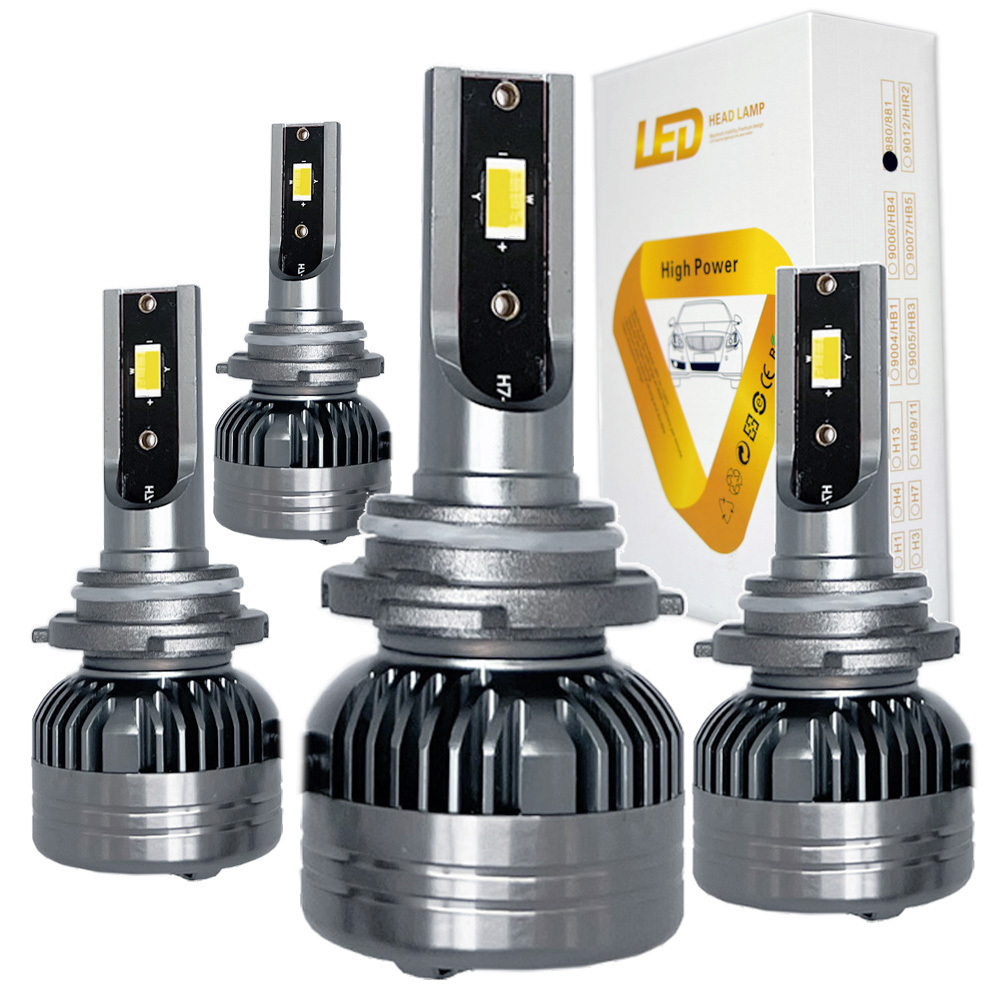 led headlight 72w 8000 Lumens 24V 9006 9005 9012 Led Headlight Conversion Kit h11 h7 h4 high Low ...