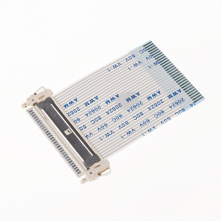 1.0mm pitch FFC flexible cable AWG 20709 105C 60V VW-1 FPC/FFC ...