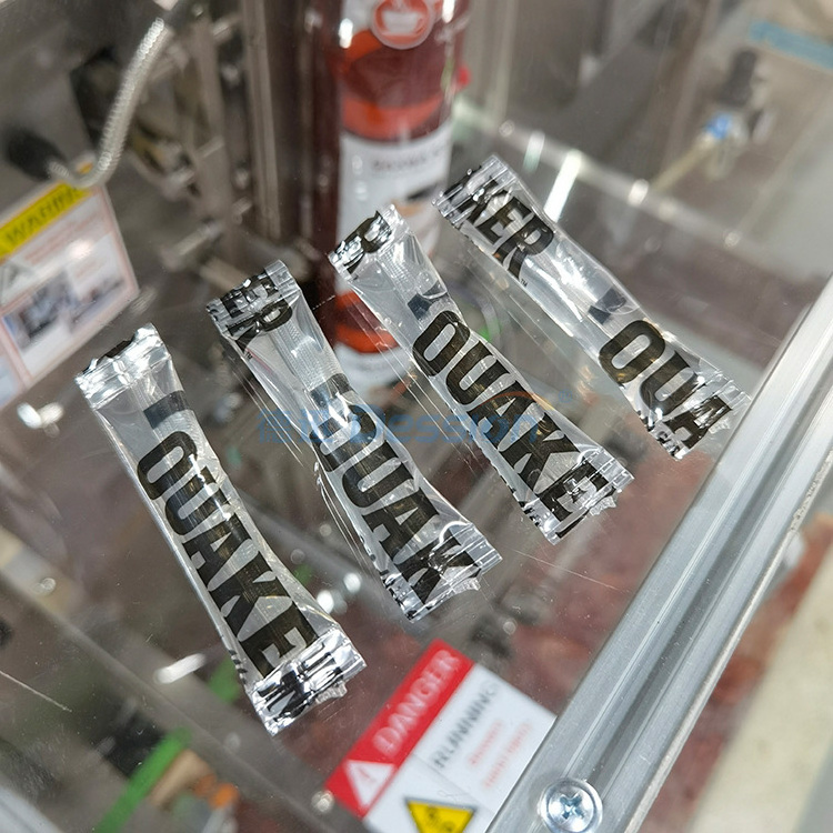 Automatic ice candy popsicle liquid sachet packaging machine small ...