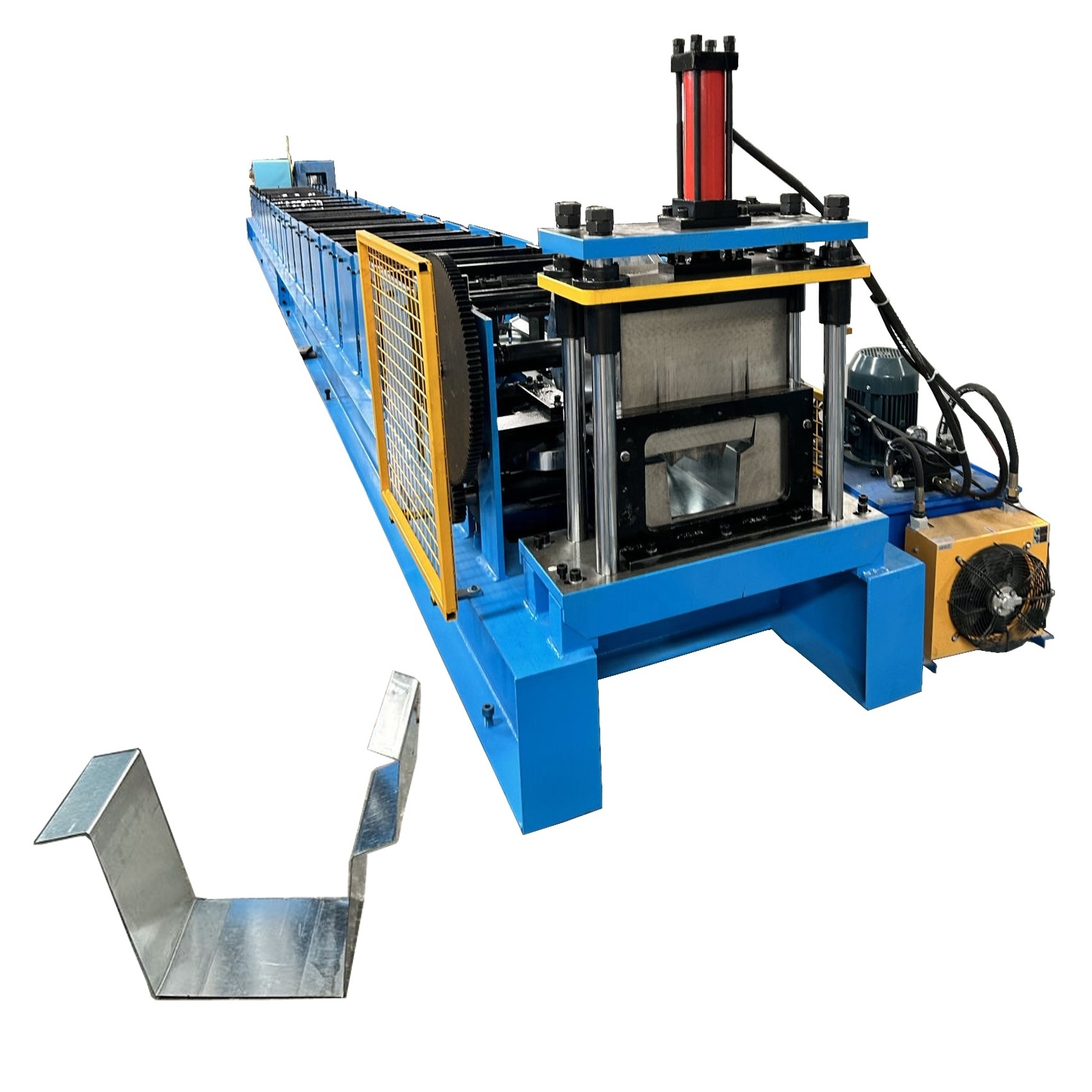 5 inch 6 inch size customized Rain Gutter Forming Machine Seamless ...