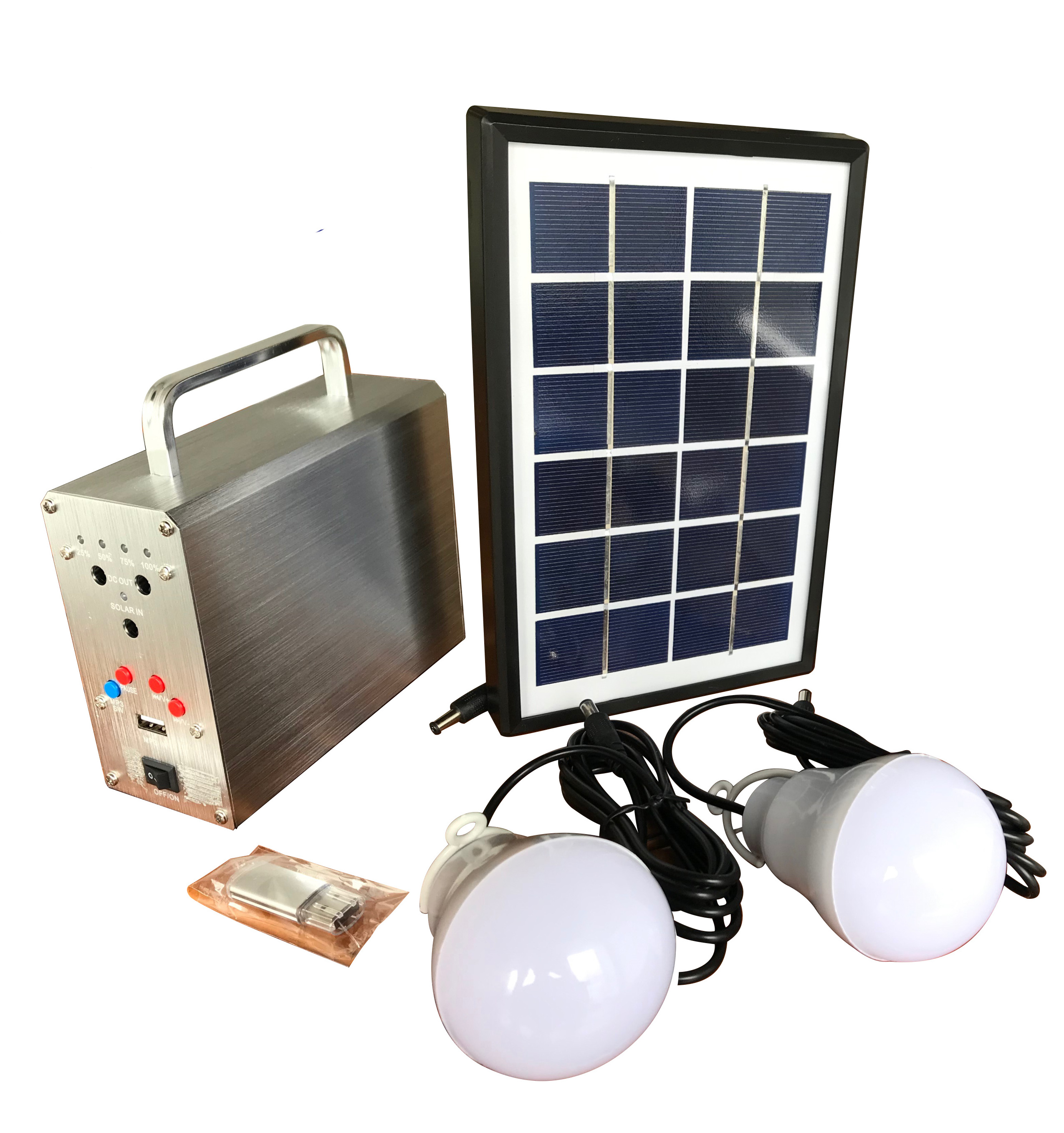 Multi-Function Smart Solar Charging System Off-Grid Rechargeable Solar ...