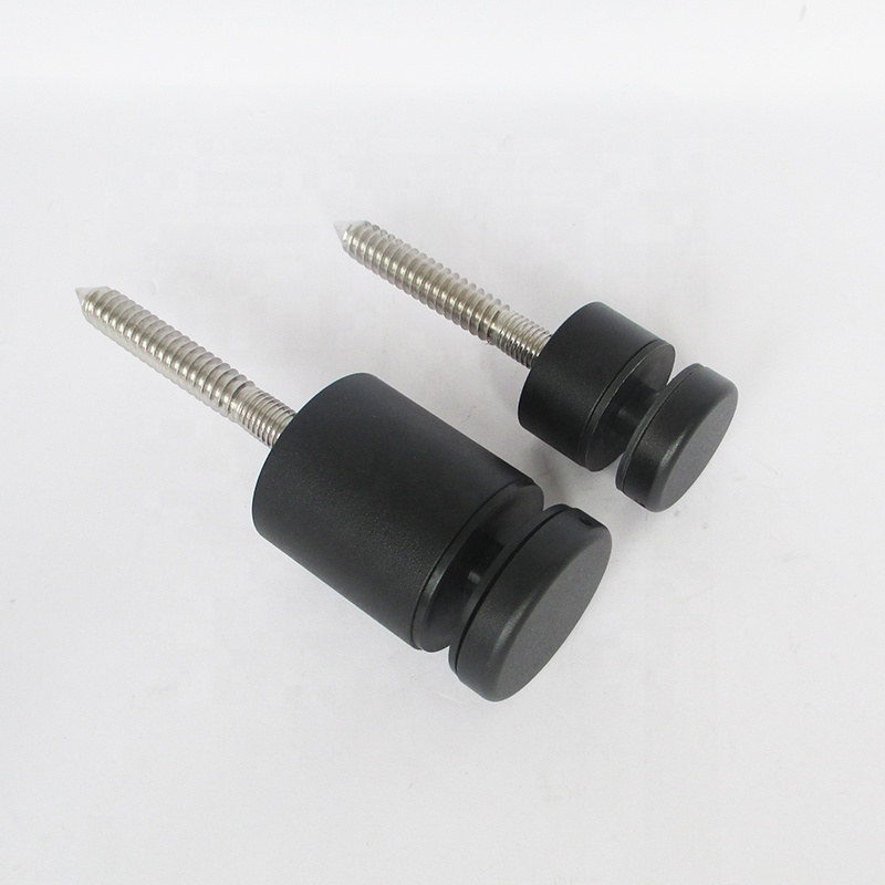Stainless steel 316 wall mounted glass standoff pin for glass pool ...