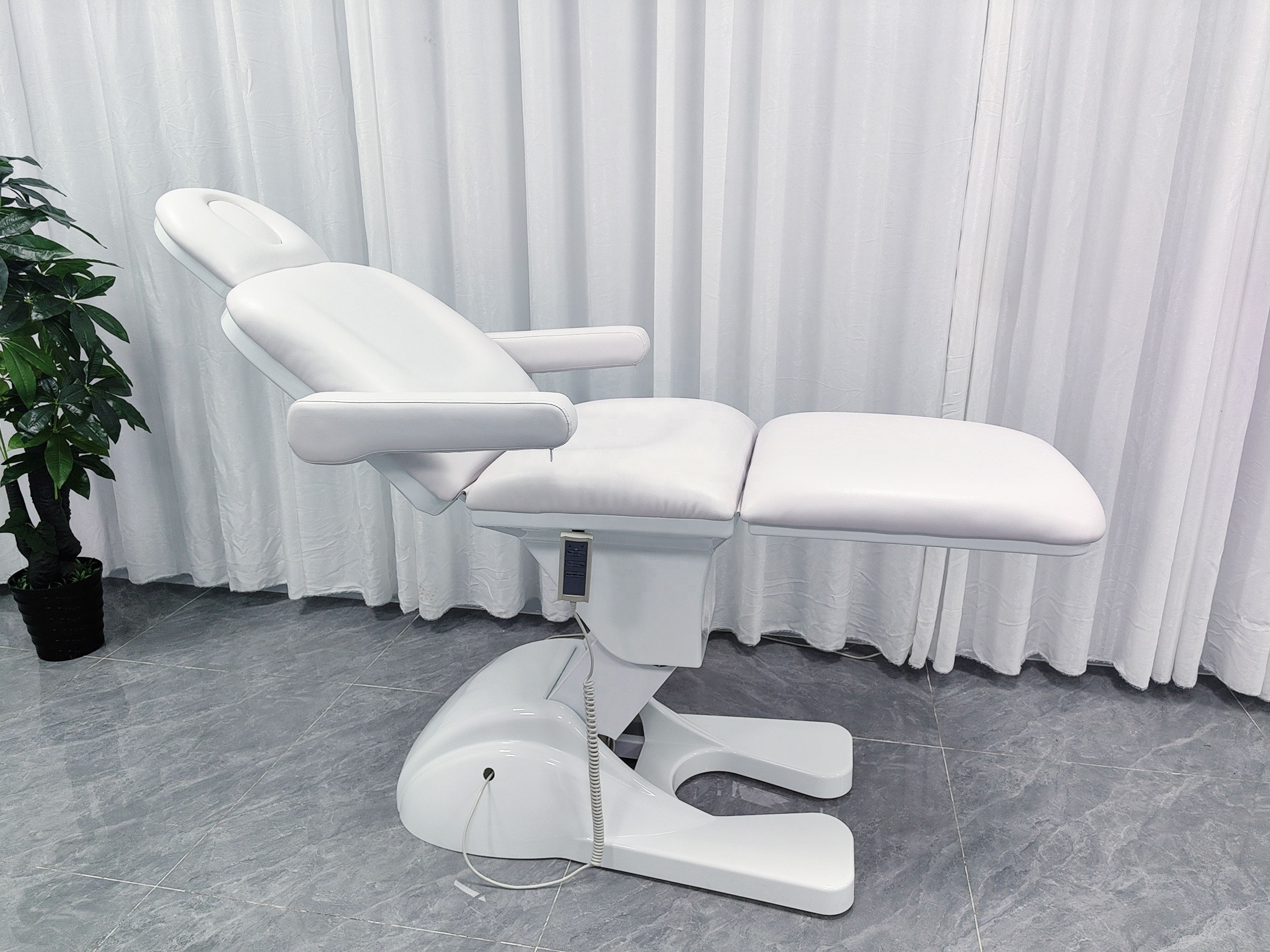 Beauty salon SPA bed Medical Spa Massage adjustable electric facial bed ...