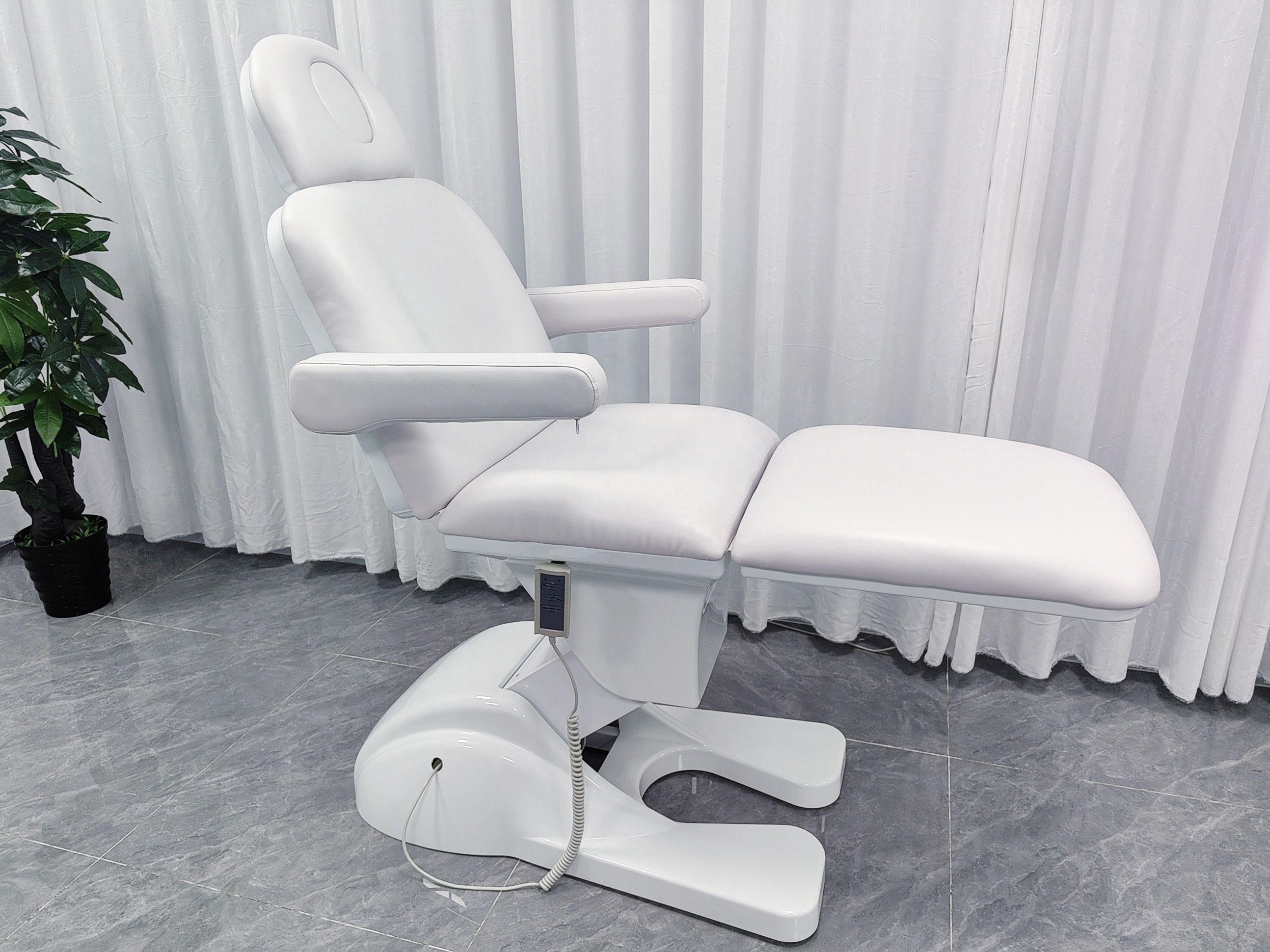 Beauty salon SPA bed Medical Spa Massage adjustable electric facial bed ...