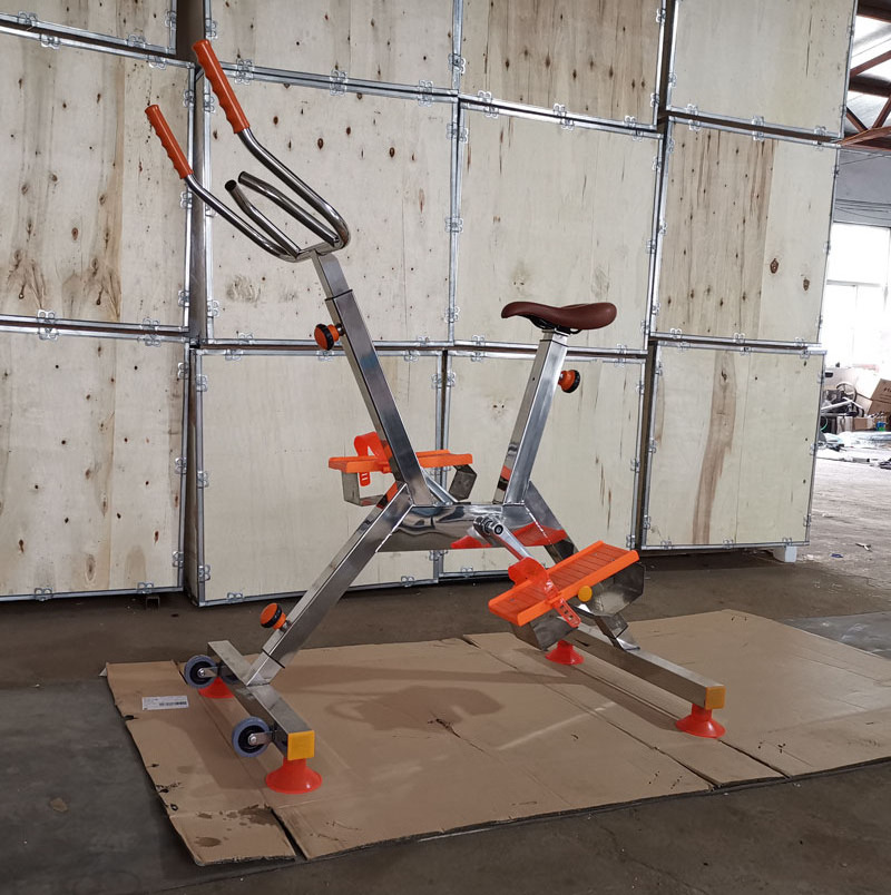 Stainless steel underwater aqua cycle water bike exercise aqua bike ...