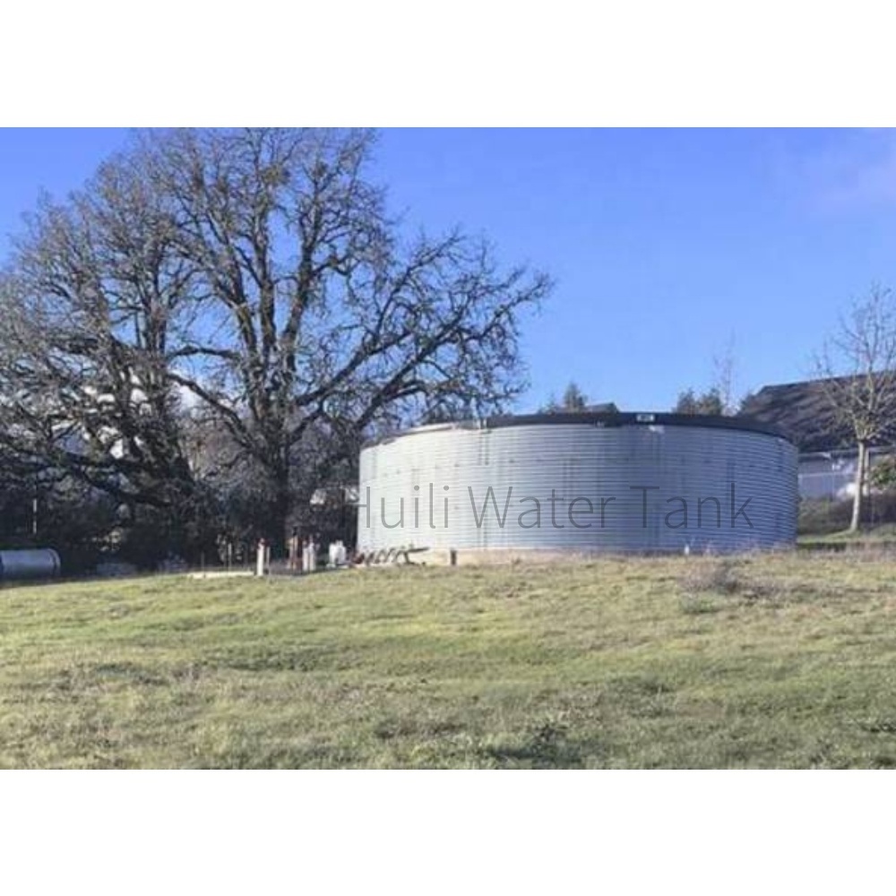 Rainwater Collection Tank Round Water Tank Galvanized Corrugated Steel ...