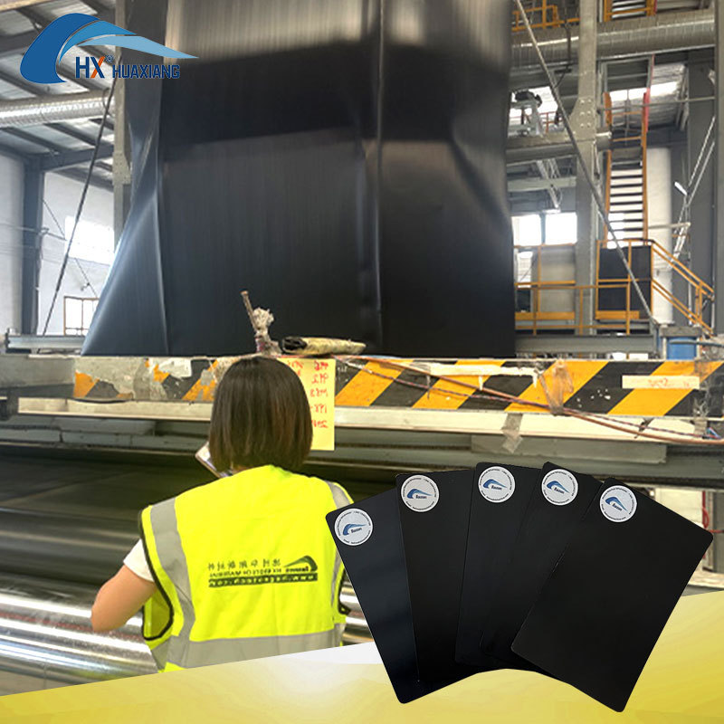 HDPE PVC 1mm Dam Pond Liner Landfill Biodigester Liners Geomembrane ...