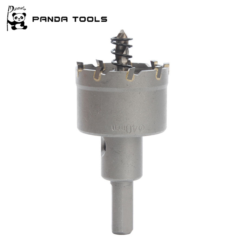 TCT Metal Making Hole Core Drill Bit Hole Saw For 5mm Stainless Steel ...