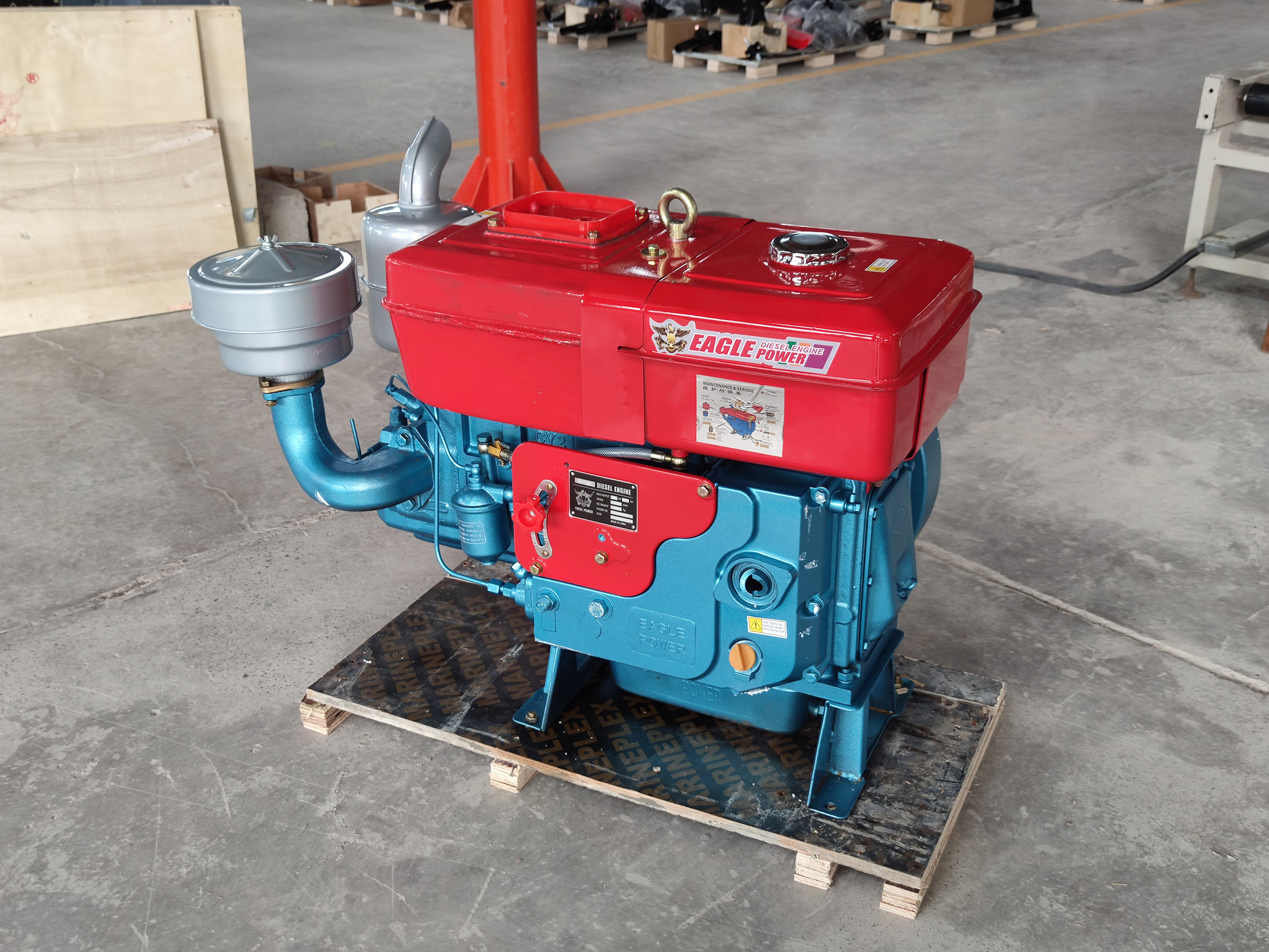 Changchai Single Cylinder Water Cooled Diesel Engine S1100 S1110 S1115 ...