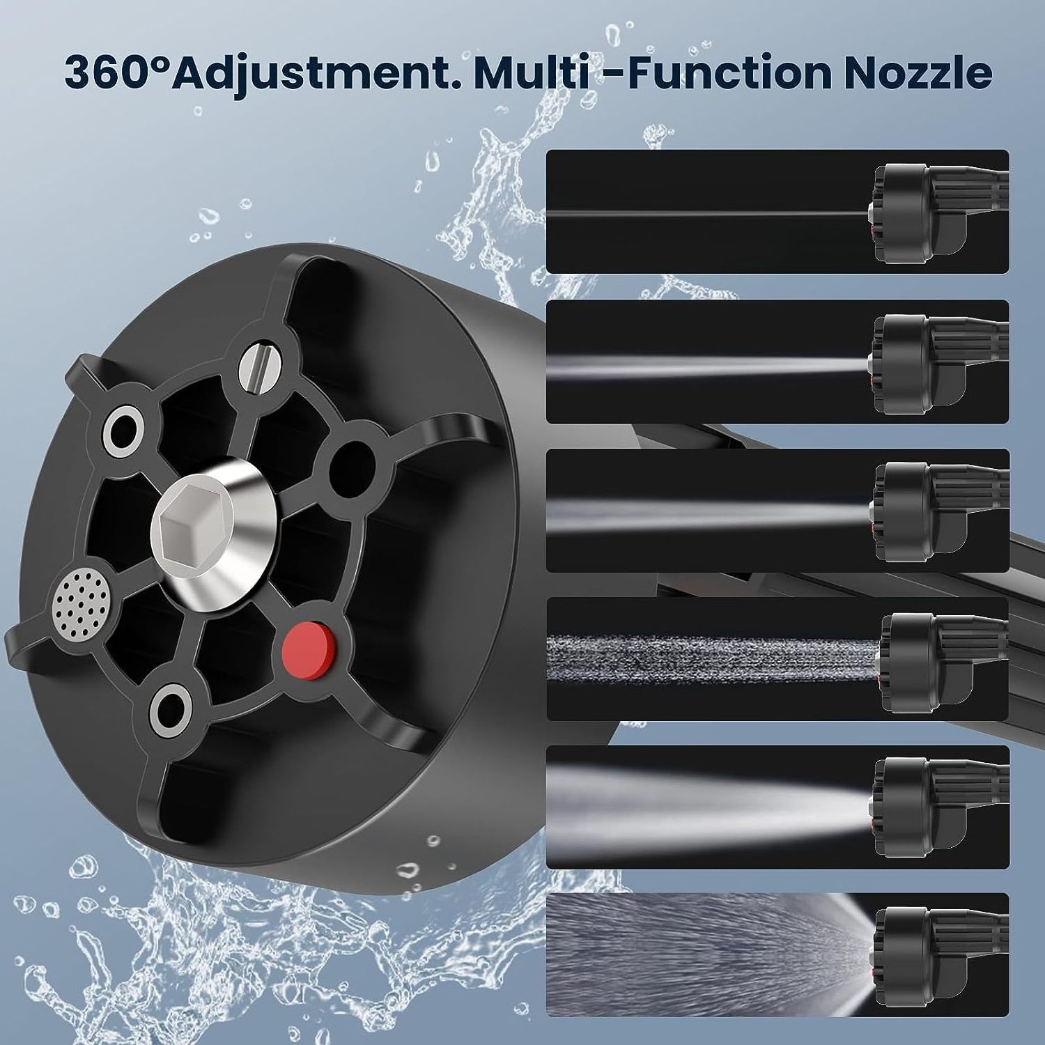 Portable Pressure Washer Pump Car Wash Cordless Wireless Car Wash Water ...