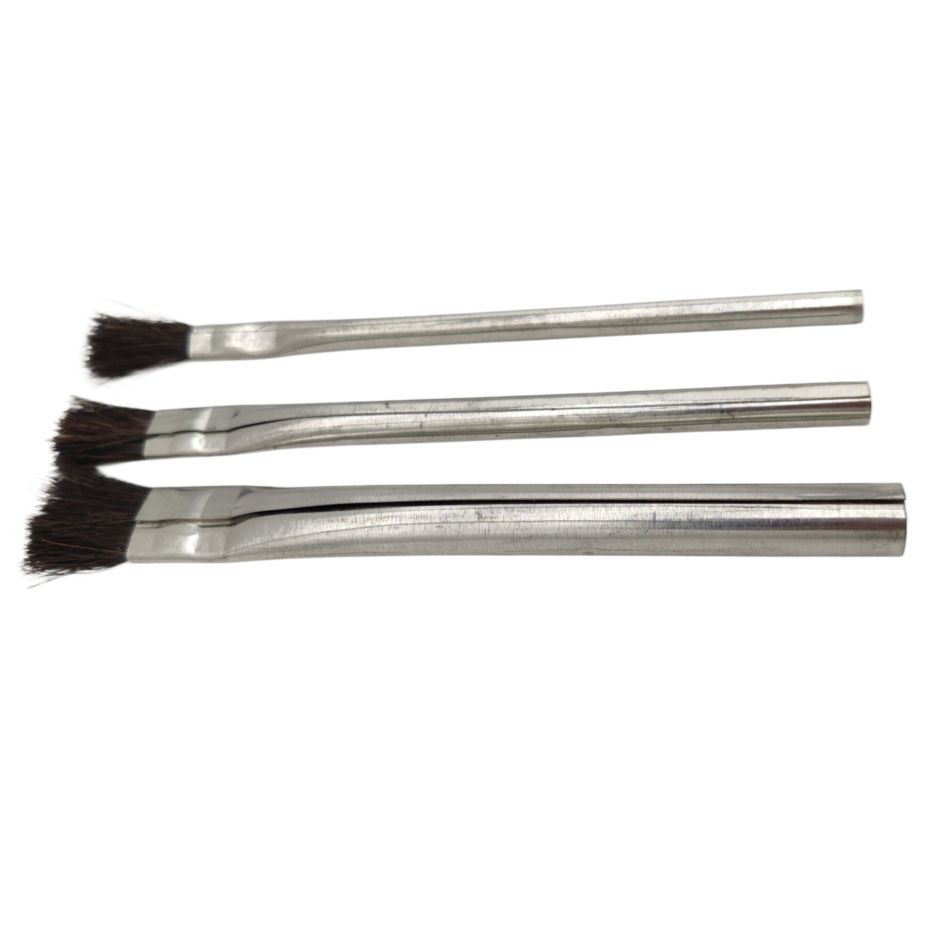 Iron Sheet Metal Hollow Handle Horsehair Brush Acid Adhesive Brush Used ...