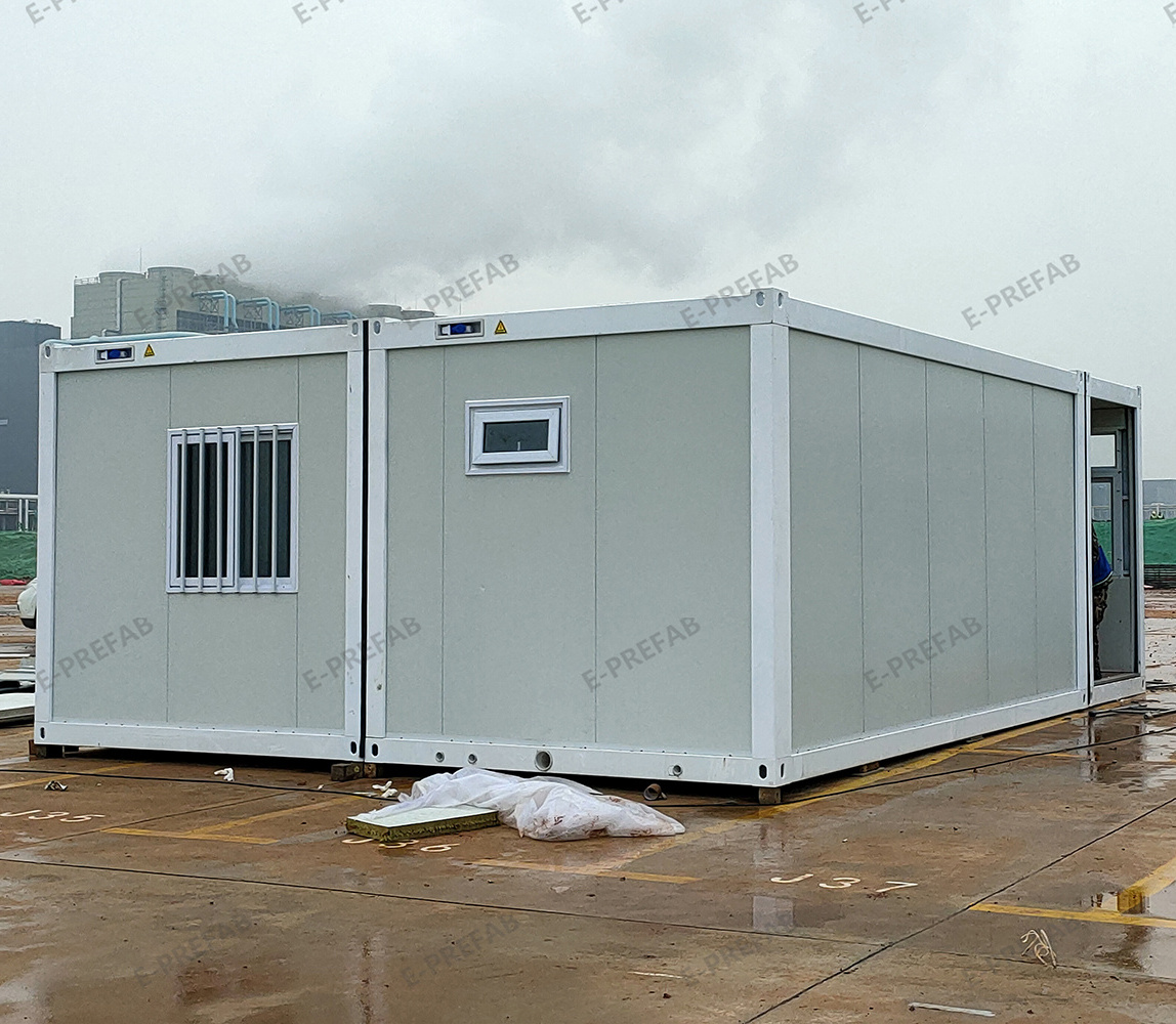Steel structure container house container home with prefabricated top ...