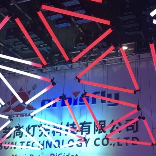 dmx led bar led pixel strip kinetic tube winch motor 150W 1m led tube ...