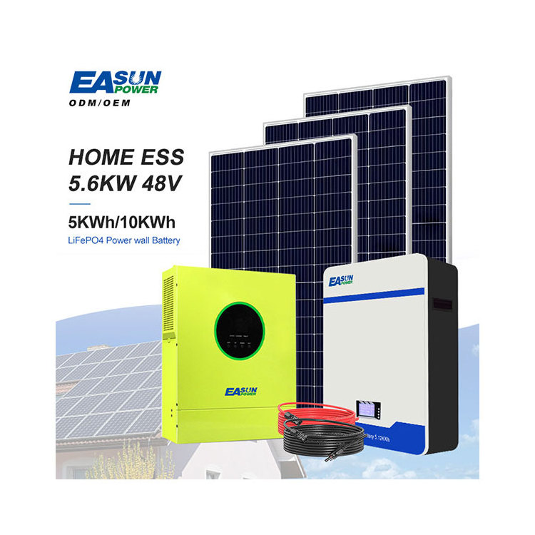 Paneles Solares Para Casas Solar Energy System Inverter and Battery Set ...