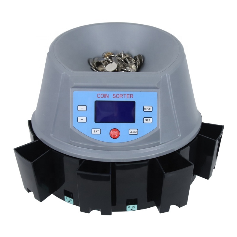 CS-5505 Electric Coin Sorter Counter Machine Automatic Coin Counter ...