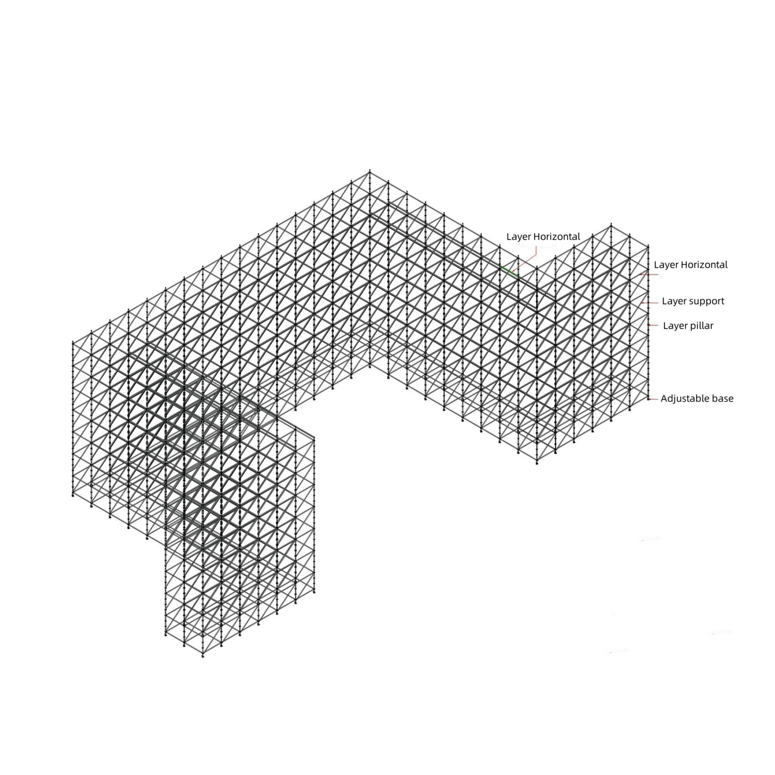 Layher Scaffolding Events Layer Truss Stage Platform Iron Layer ...