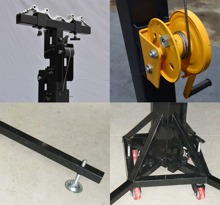 Led Screen Sound Crank Up Lift Lighting Tower Lifting Stand Truss Stage ...