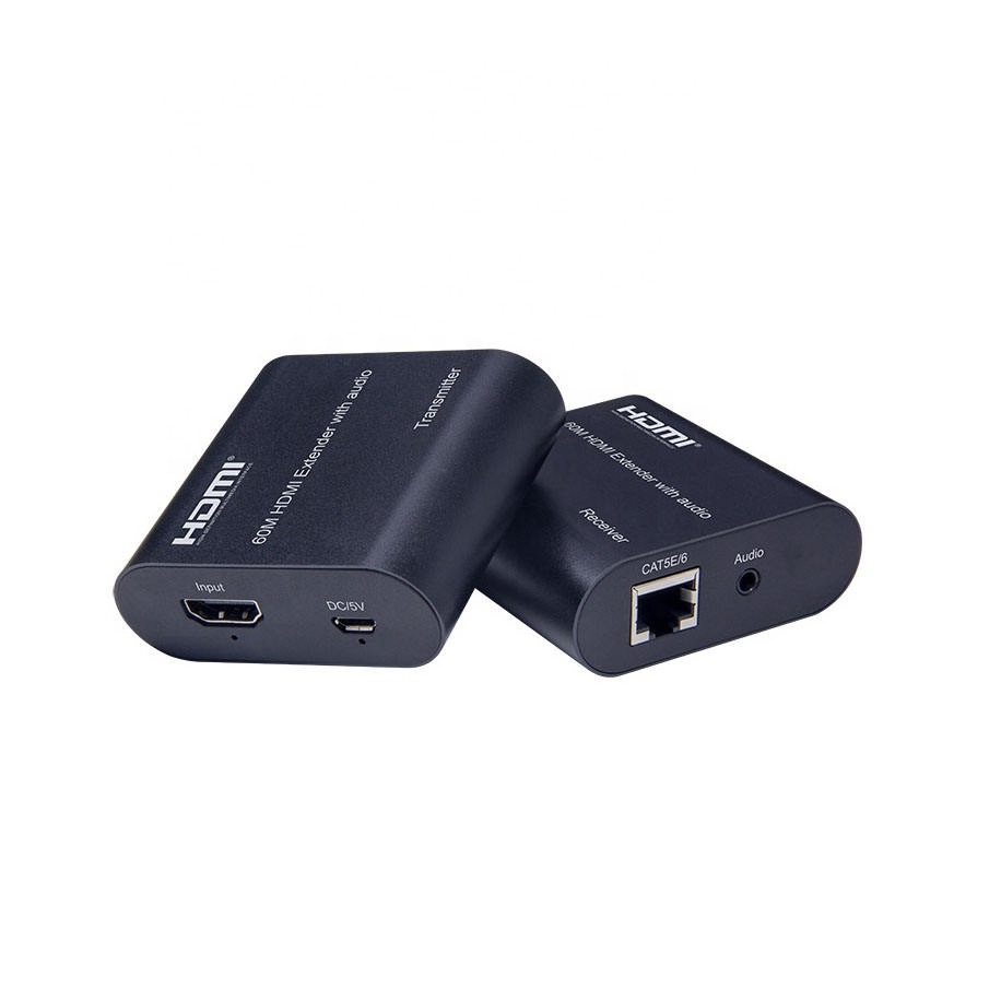 1080p HDMI extender 60m with audio HDMI extender transmitter and ...