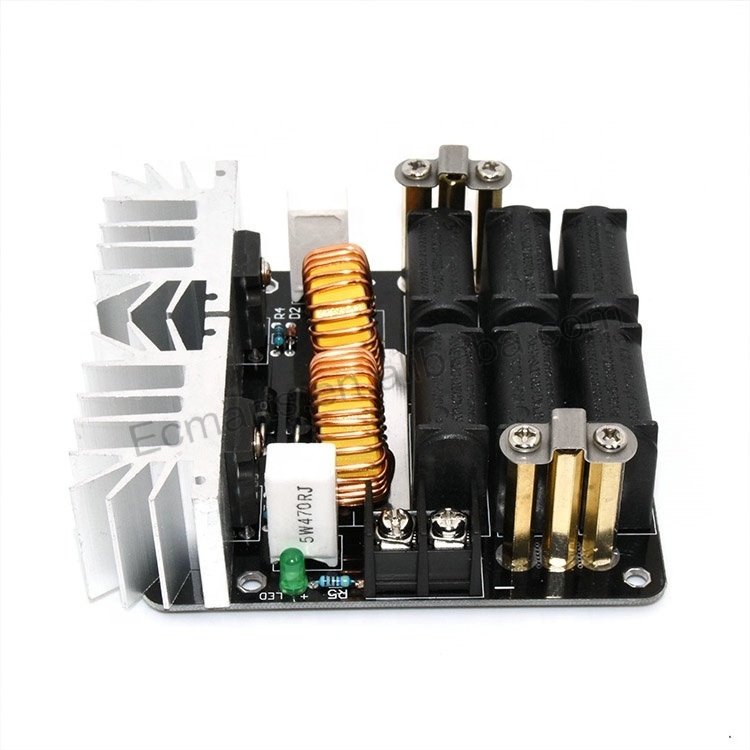 20A 1000W 12V-48V ZVS Low Zero Voltage Induction Heating Board Module ...