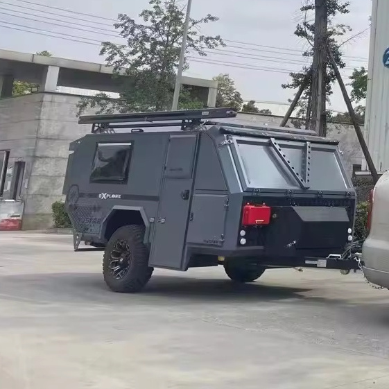 Mini camper trailers off road caravan mini rv camper expedition trailer ...