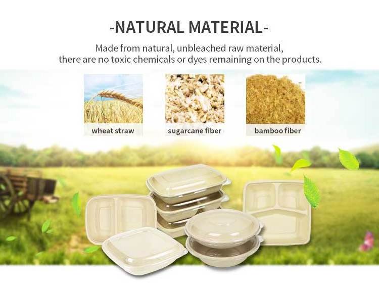 Restaurant Disposable Rectangular To Go Container For Food Packaging ...