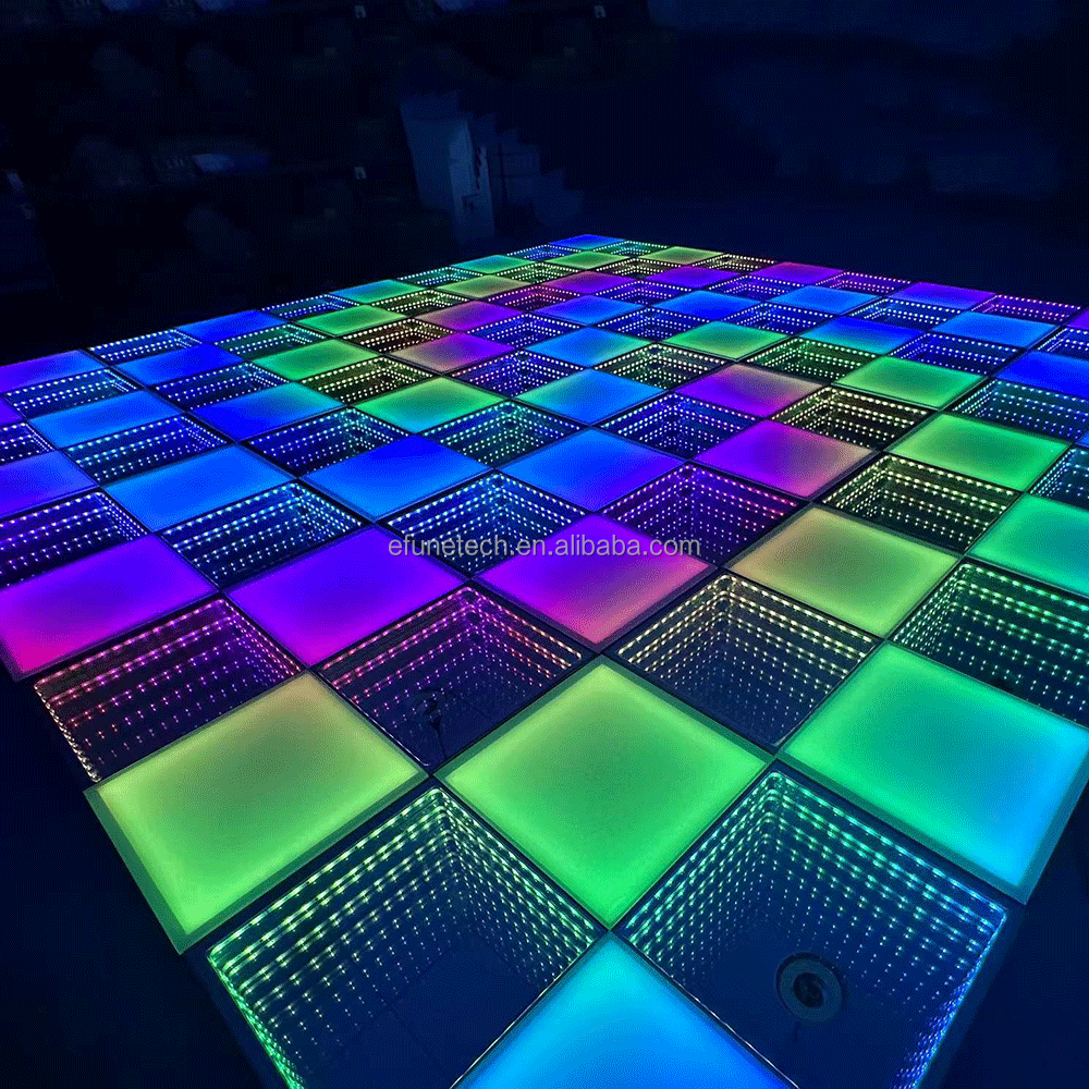 Commercial Furniture DMX RGB Color Changing Led Light Dance Floor ...