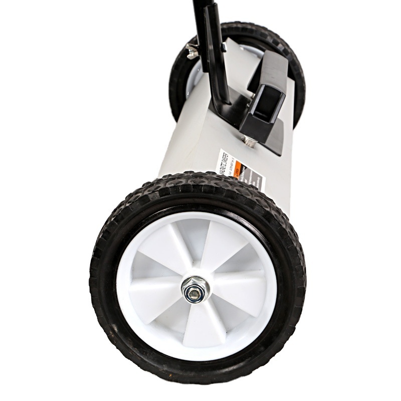 17 inch Rolling Magnetic Sweeper With Wheels Adjustable Handle Heavy ...