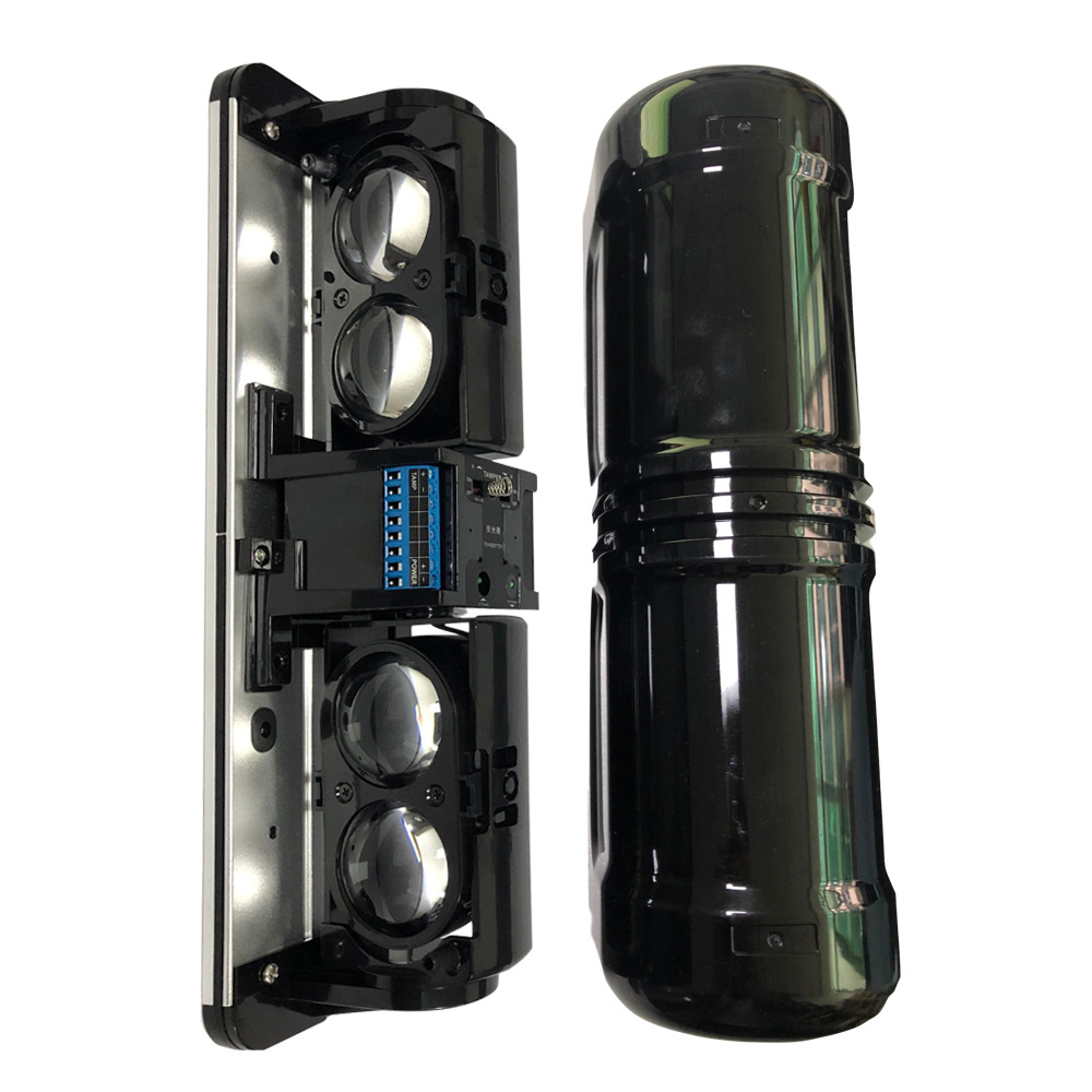 200m 4 beams detector for intrusion detection IR beam detector ...
