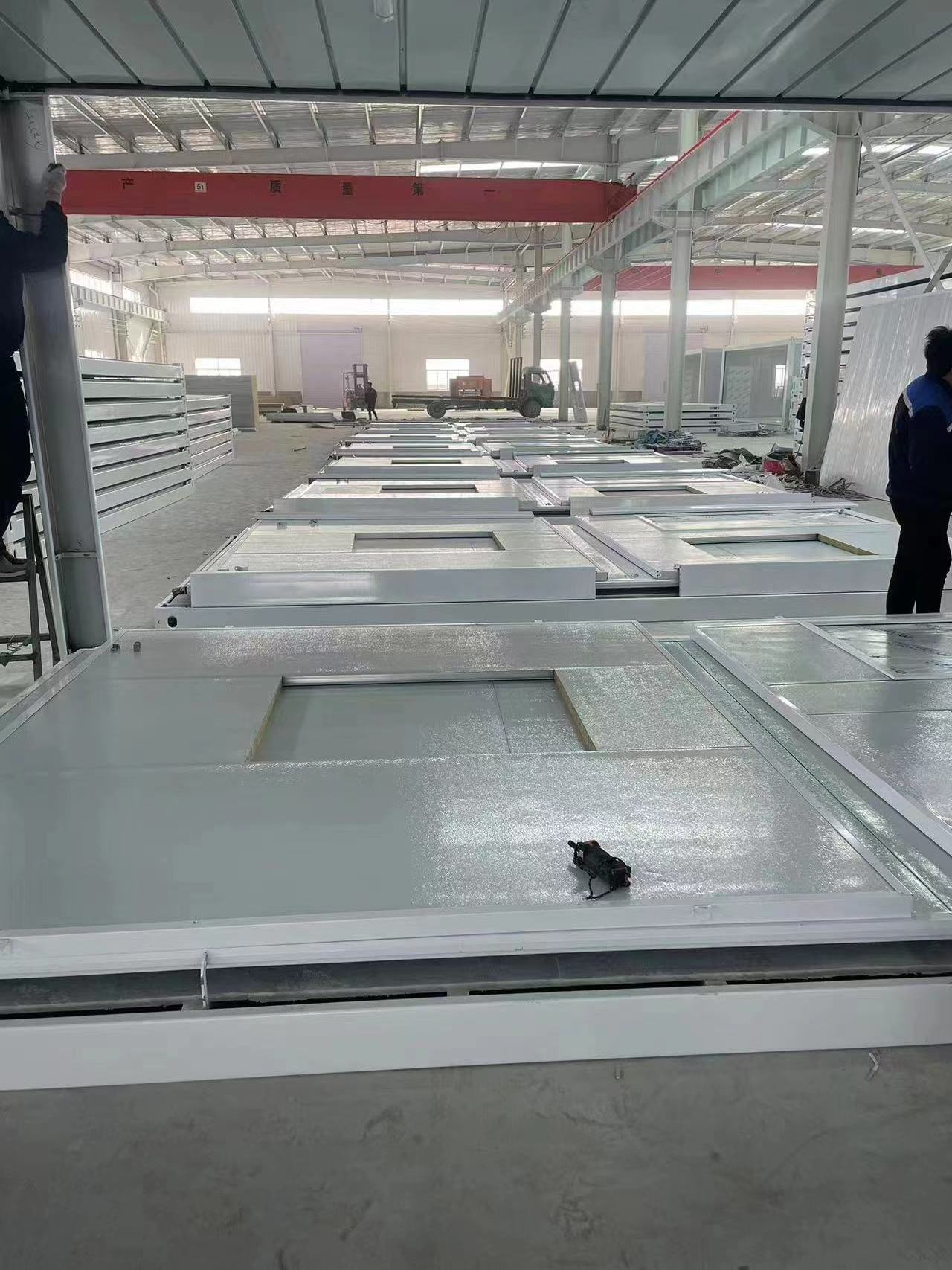 Fast Build Prefab House 20ft Modular Folding Container House Camping ...