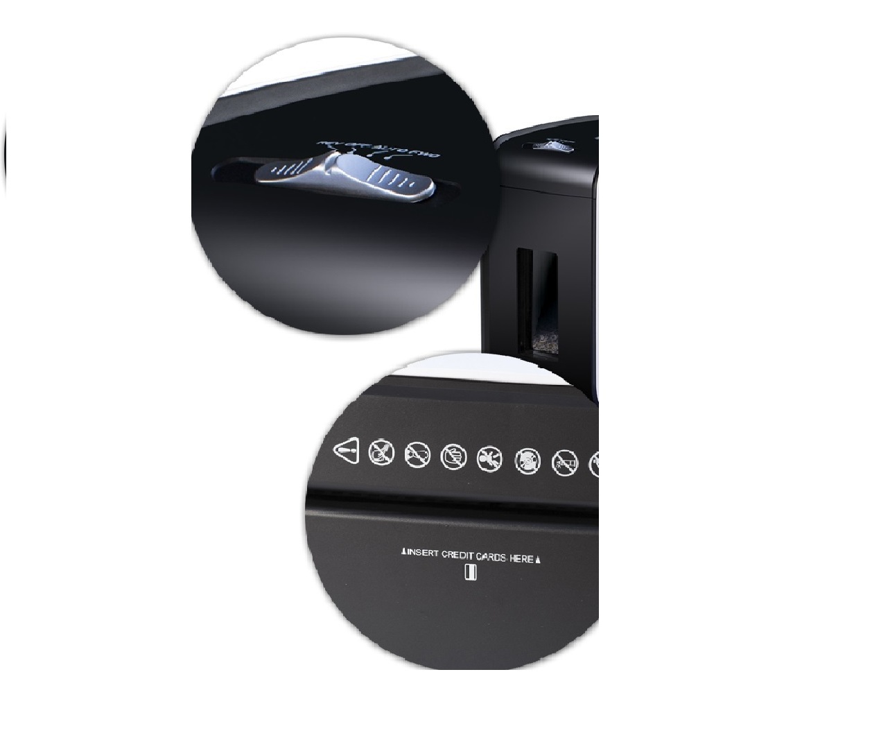 High Security Micro Cut 5 Sheet document shredding machine Paper ...