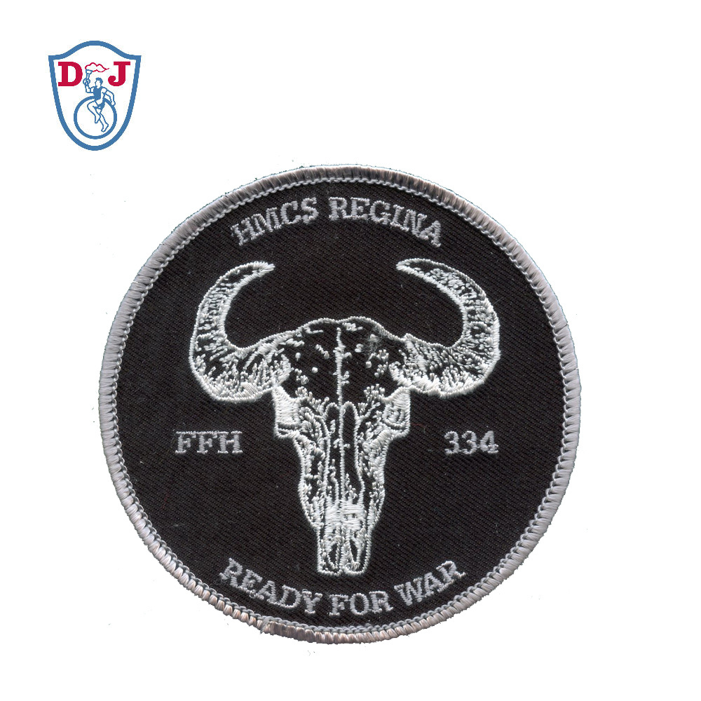 Custom Patches Embroidery Badges Heat Press Emblem Cloth Patch Iron On ...