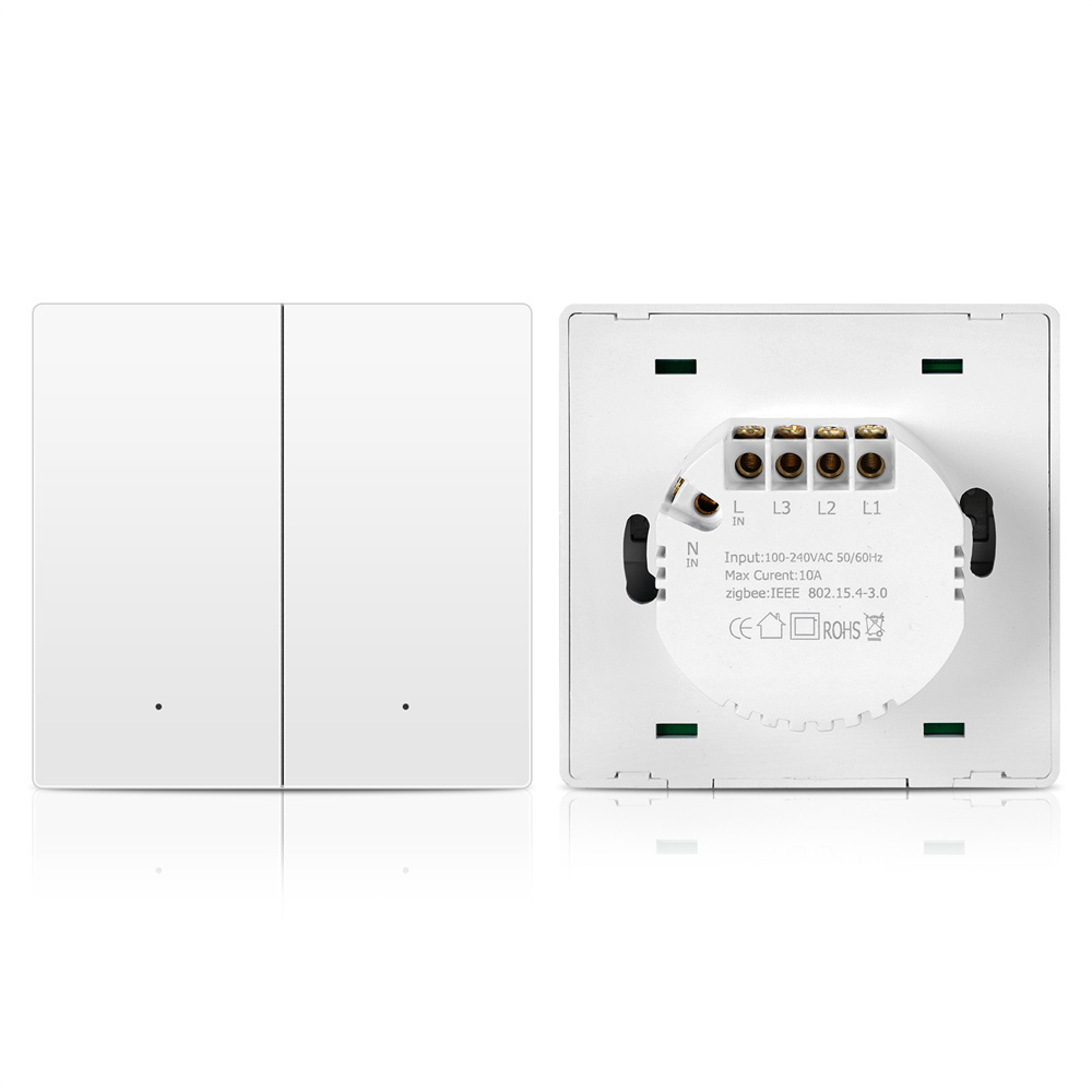 Eu Standard Electric Wall Smart Home Switch Tuya Wifi Button Switch ...