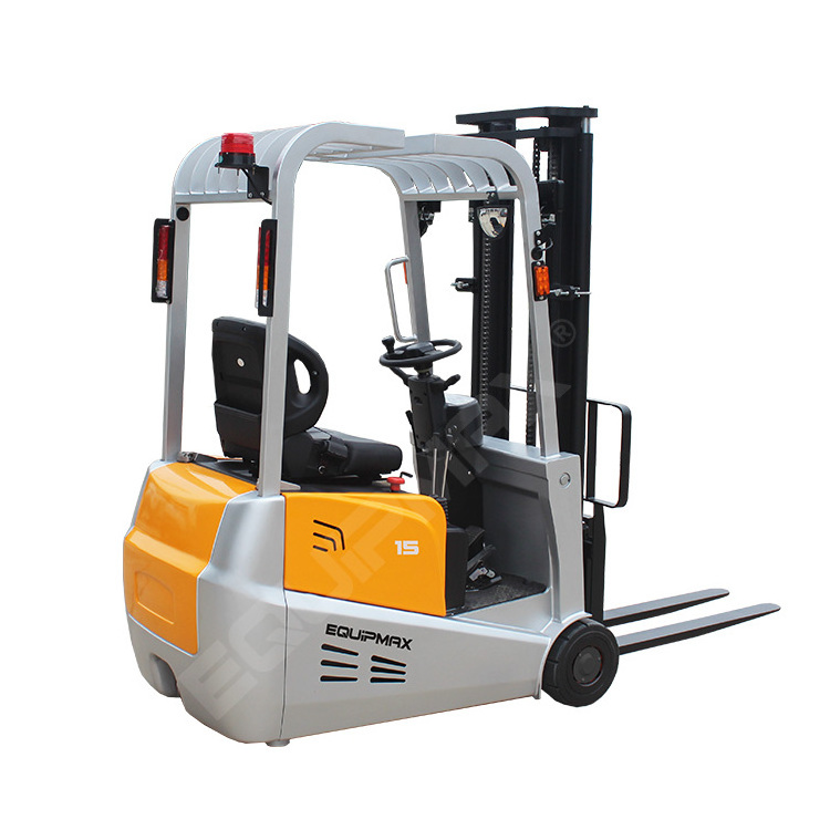 Equipmax 1.0 ton 1.5 ton small portable electric forklift mini forklift ...