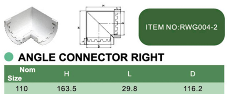 ERA 50 Years Warranty PVC Rainwater Gutter Pipe and Fittings 140mm ...