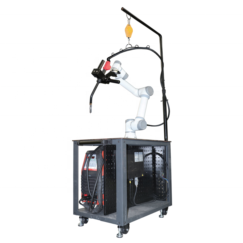 Open Source MIG Welding Robot Cobotic pallet machine as KUKA Robot Pipe ...