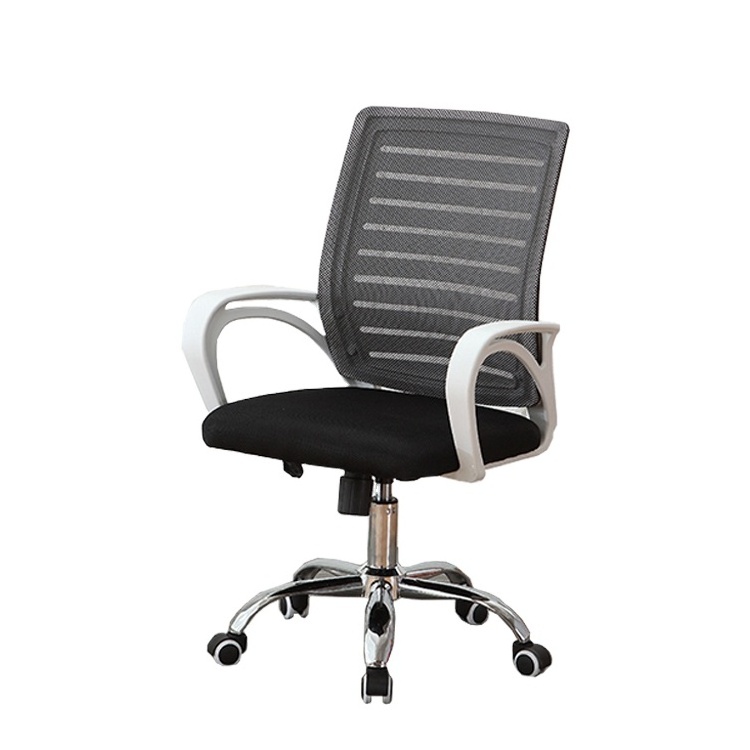 Modern White Mesh Chaises De Bureau Sillas Para Oficina Swivel ...