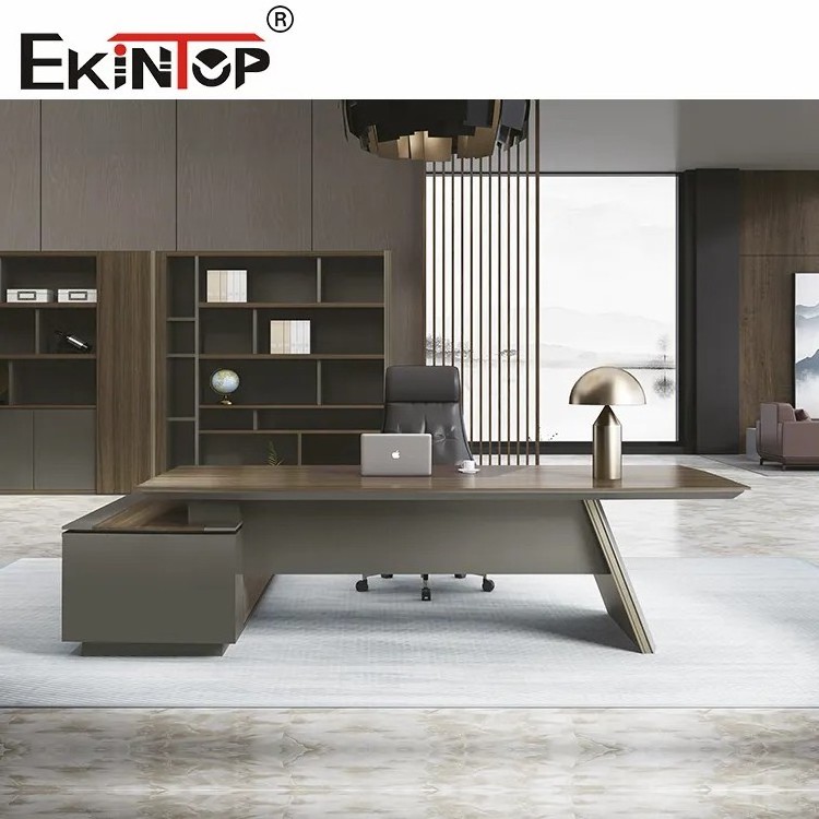 Ekintop Modern Office Furniture Desk High Tech Executive Desks Boss L ...