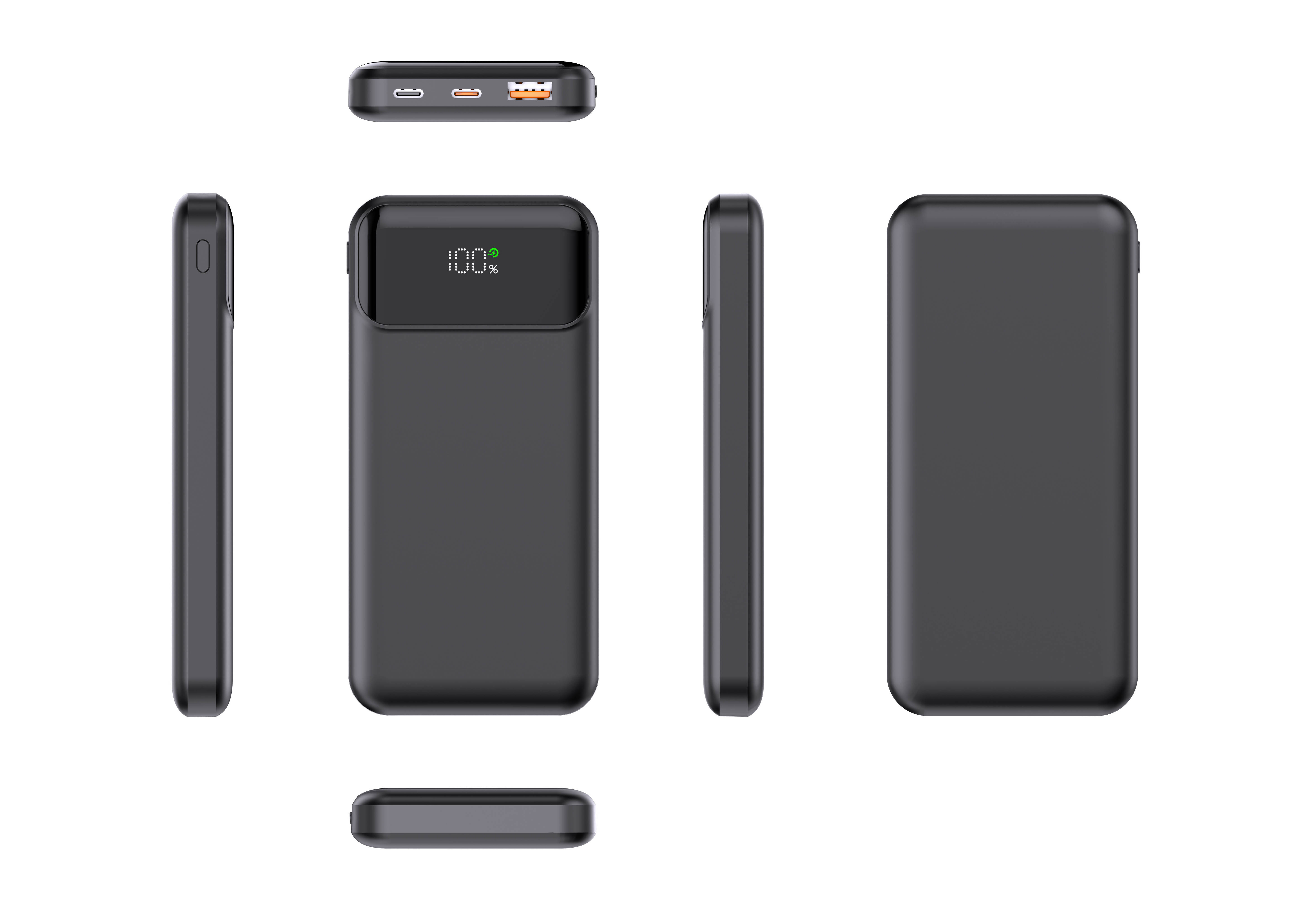 QC PD Fast Charging Power Bank 10000mAh Portable Mobile Battery Charge ...