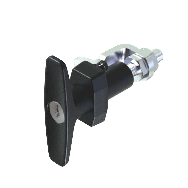 Panel latch T Handle Cabinet Door Lock Quarter Turn Latch Cam Lock ...